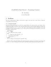 Worksheet ECE Pdf CS ECE Final Review Cramming Carnival By Alex Zhang Created May