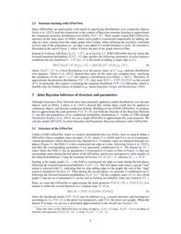 Joint Bayesian Inference Of Graphical Structure And Parameters With A Single Generative Flow