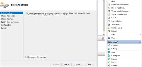 fixed dynamically expanding and differencing disks in hyper v