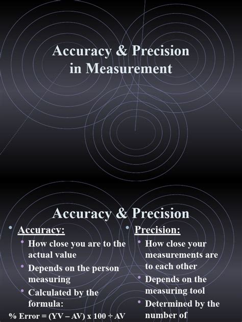 Accuracy And Precision Pdf Significant Figures Accuracy And Precision