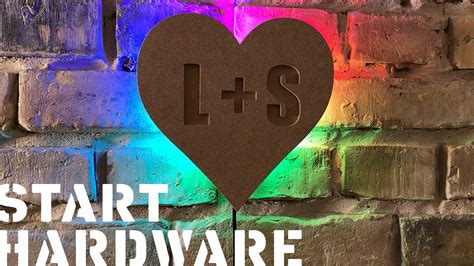 Arduino Valentines Day Project Romantic Wall Light Youtube