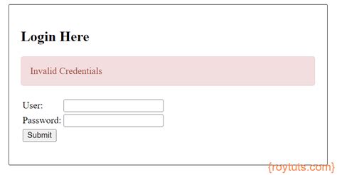 Spring Boot Security Form Based Jdbc Authentication Using Userdetailsservice Roy Tutorials