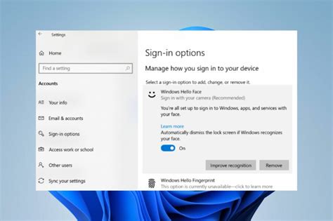 3 Quick Ways To Turn Off Face Detection On Windows 10 11