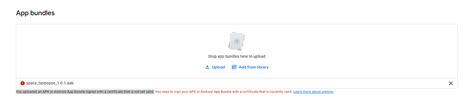 Apk Or Android App Bundle Signed With A Certificate That Is Not Yet Valid Unity Engine Unity