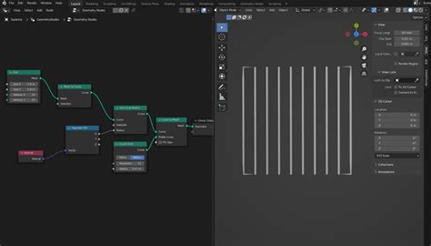 Wireframe On Only One Axis Materials And Textures Blender Artists