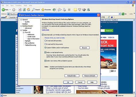 MSN Toolbar