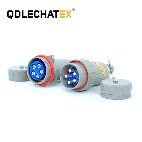 60a Yt Yz 5 Ip55 5pin 63a 250v Explosion Proof Socket And Plug 60a Yt5 Plug And 60a Yz5 Socket