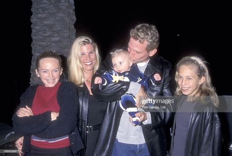 Actor Rex Smith Wife Courtney Schrage His Daughters Meagan And