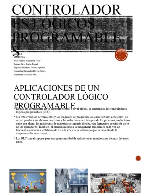 Controladores Lógicos Programables Pdf Ingeniería Informática