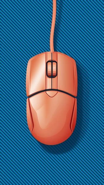 Computer Mouse On Transparency Background Png Premium Ai Generated Image