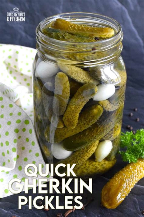 Quick Gherkin Pickles Lord Byron S Kitchen