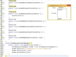 Understanding Layout Managers PPT Desktop Publishing Computer Software And Applications