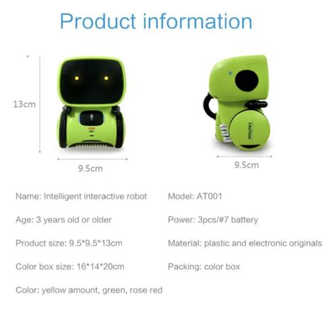 Smart Interactive Robot Red Stelltron