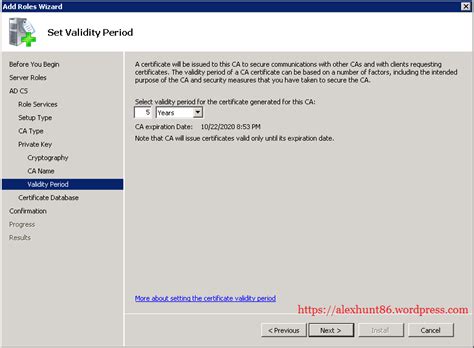 setup ssl certificates for vsphere lab part 1 configuring ca server
