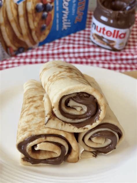 Nutella® Crepes For A Sweet Indulgence Krusteaz