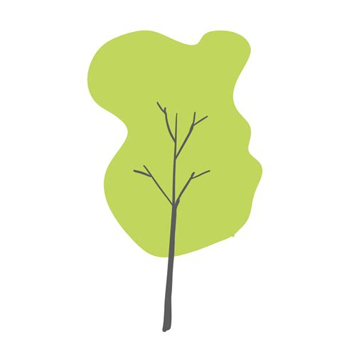 Colorful Tree Elements Png