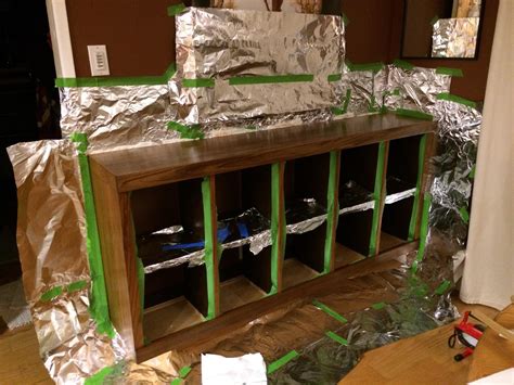 Ikea No Longer Sells Kallax Inserts In Oakmaple So I Wrapped Black Ones In Plastic Foil R Ikea No Longer Sells Kallax Inserts In Oakmaple So I Wrapped Black Ones In Plastic Foil R