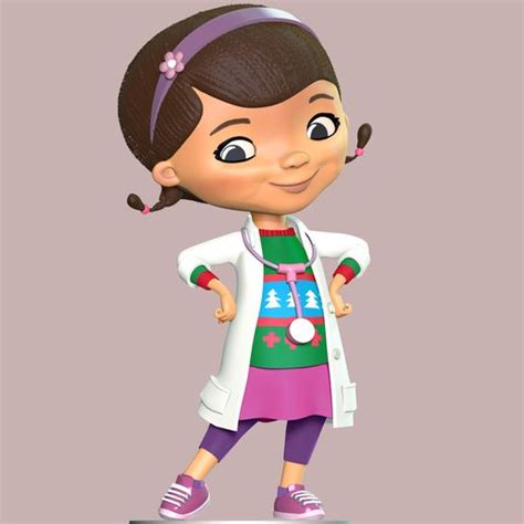 💬 Doc Mcstuffins・ 3d File For 3d Printing・cults