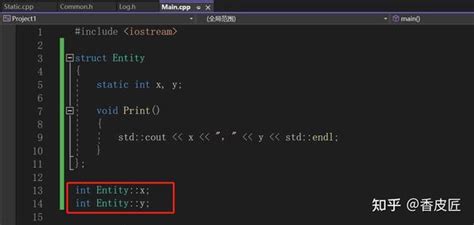 18 C 类和结构体中的静态static 知乎 18 C 类和结构体中的静态static 知乎