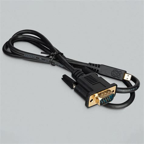 Raspberry Pi Micro Hdmi To Vga Cable The Pi Hut