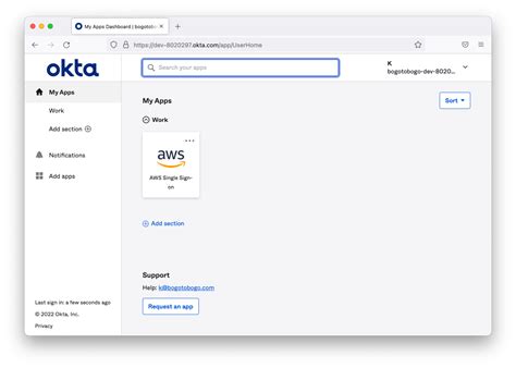 AWS Single Sign On SSO With Okta