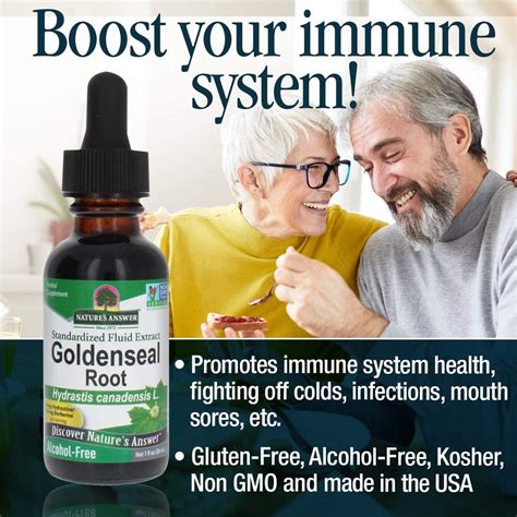 Natures Answer Goldenseal Root Immune Support Herbal Supplement