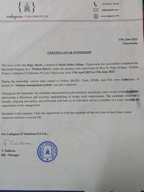 Pooja Morla On Linkedin I Have Successfully Completed My Python