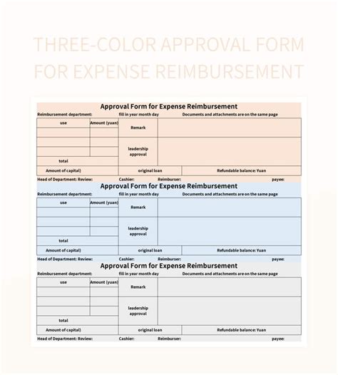 Free Approval Document Templates For Google Sheets And Microsoft Excel Slidesdocs