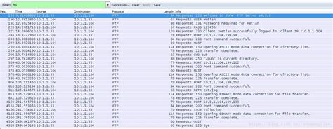 wireshark数据抓包分析之ftp协议 wireshark分析ftp协议 csdn博客