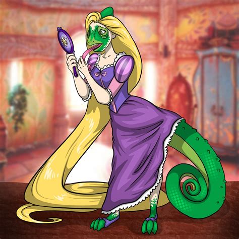 Rapunzel Lizard