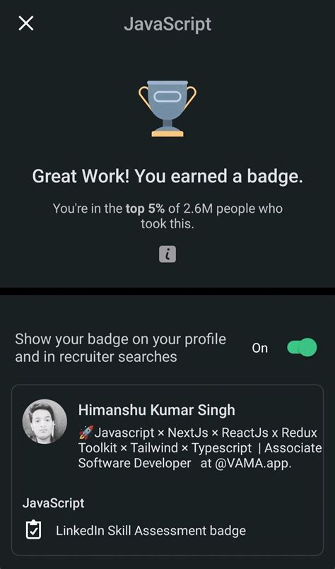 Js Jsbadge Himanshu Kumar Singh