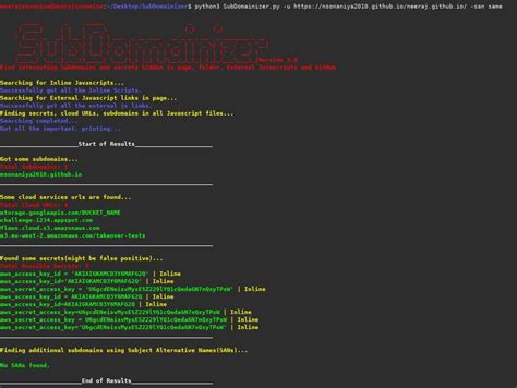 mraiagh kader on linkedin github nsonaniya2010 subdomainizer a tool