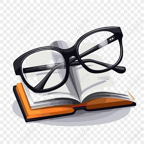 Reading Glasses Clipart Open Book With Glasses Cartoon Vector Png Free Download And Clipart