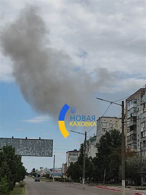 Вибухи у Новій Каховці 8 вересня 2022 що відомо останні новини війни в Україні Oboz Ua