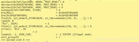 linux调试分析 strace strace 结果分析 csdn博客