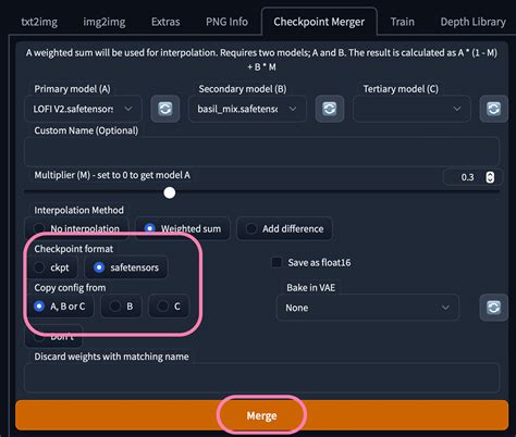 วธผสมโมเดล Stable Diffusion WebUI maahalai com