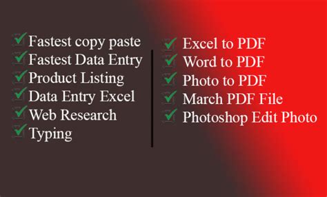fastest data entry copy paste excel data entry product data entry by