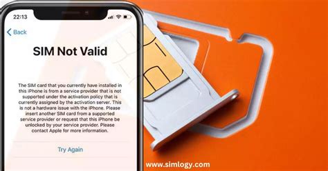 What Does Invalid Sim Mean On IPhone And Android Simlogy