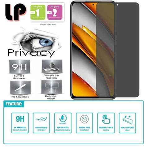 Promo Lp Anti Spy Tempered Glass Xiaomi Poco X6 Redmi Note 13 Pro 5g Anti Gores Privacy