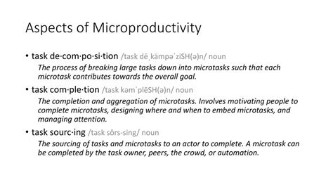 Chi 2016 Workshop On Microproductivity Ppt Download