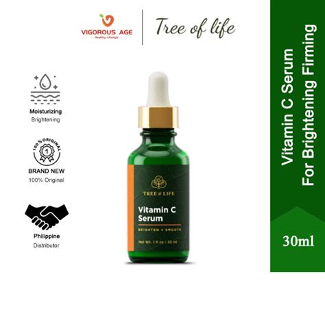 Tree Of Life Vitamin C Serum For Face Brightening Anti Aging Oz Lazada PH