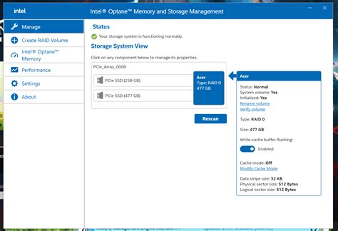 Solved Re Intel Rapid Storage Problem With Raid 0 Intel Community