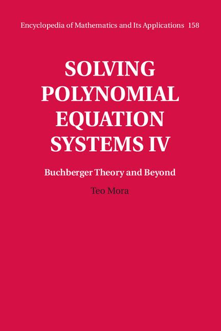 Solving Polynomial Equation Systems IV