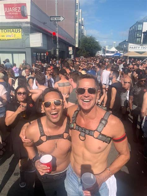 Folsom Street Fair Parties And Leather Fashion Gay Events And Travel