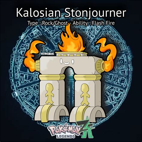 Kalosian Stonjourner Pokemon Legends Za By Drewgottadraw On Deviantart