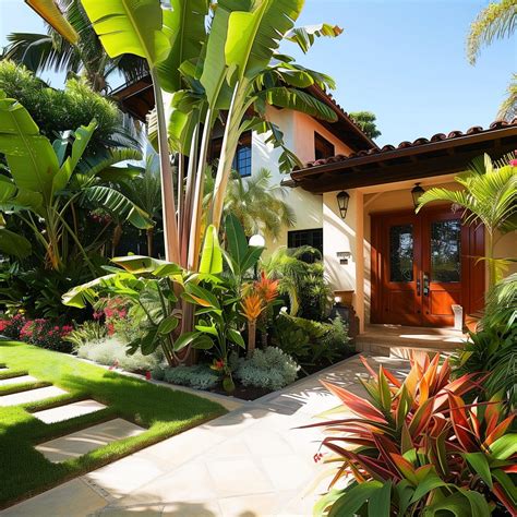 40 Tropical Landscaping Front Yard Ideas That Will Make You Forget The