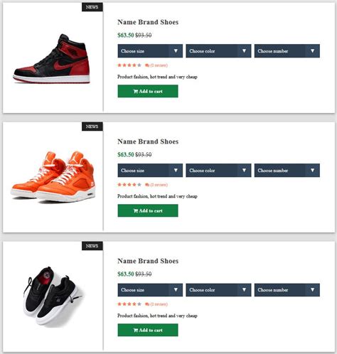 Html Css Product Listing Template By Smartcms Codecanyon
