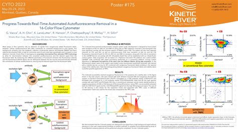 Kinetic River To Present Poster At Cyto On Automated Removal Of Cellular Autofluorescence