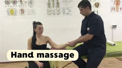 Hand Massage Classic Massage Hand Massage Technique Educational